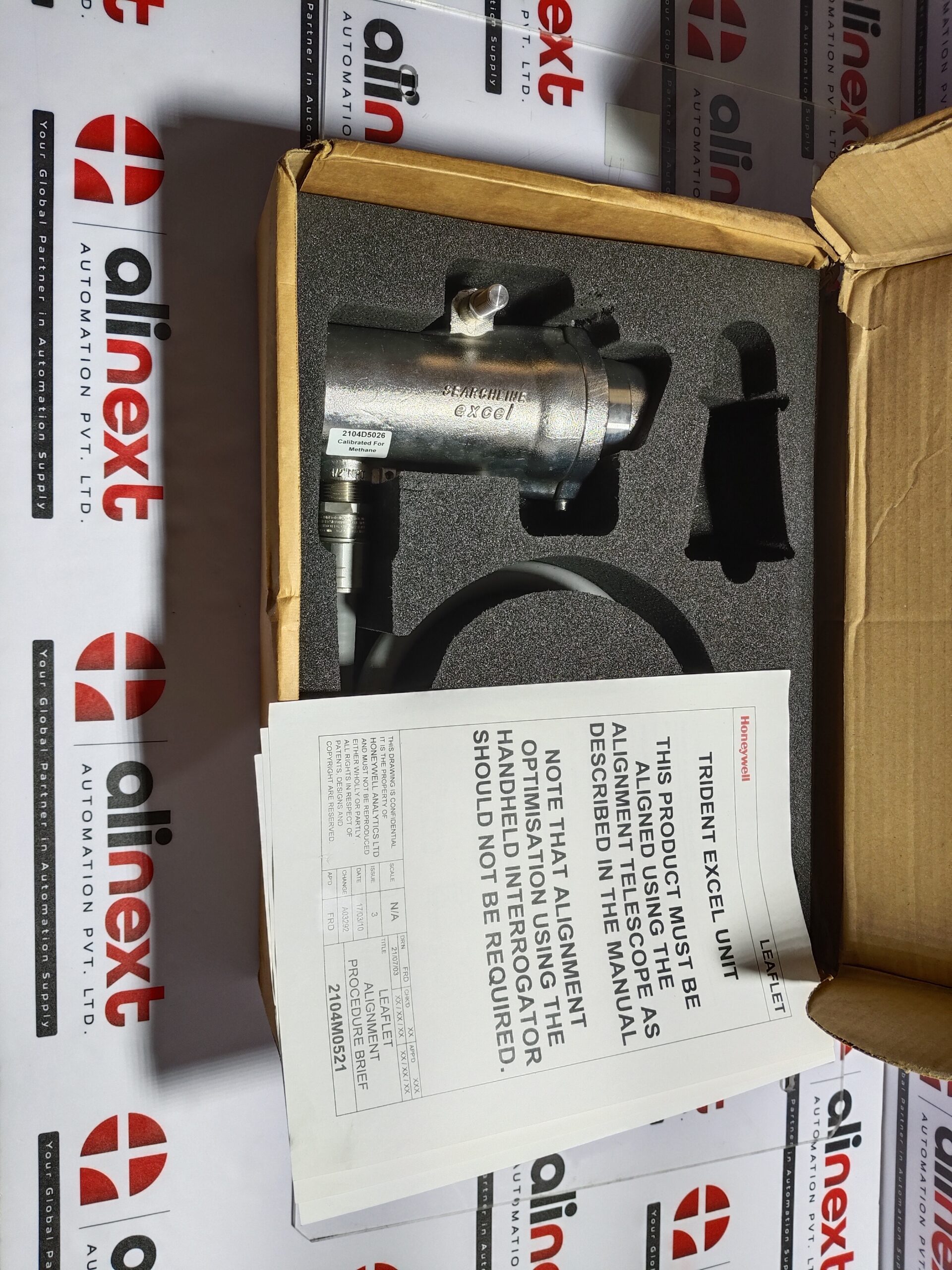 Honeywell 2104B2111 RX SHORT Searchline Path Infrared Gas Detector 5 to ...