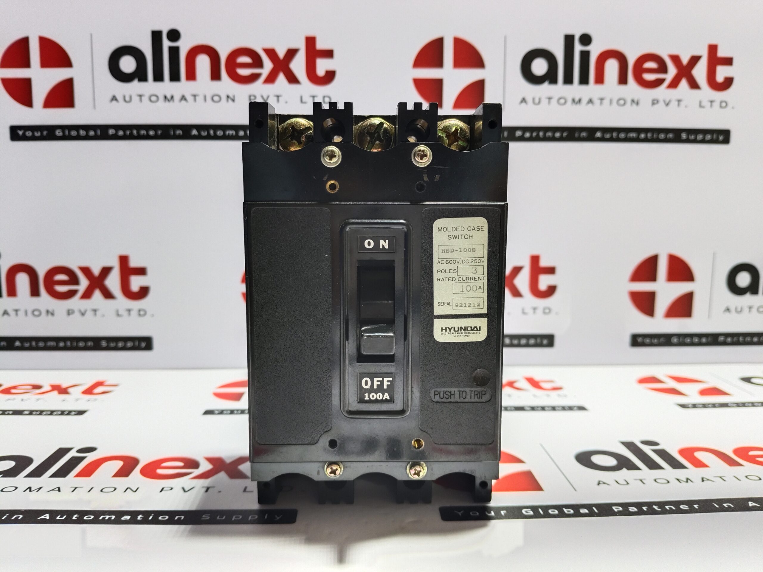 Hyundai HBD-100B (MCCB) 100Amp 3P - alinextautomation.com