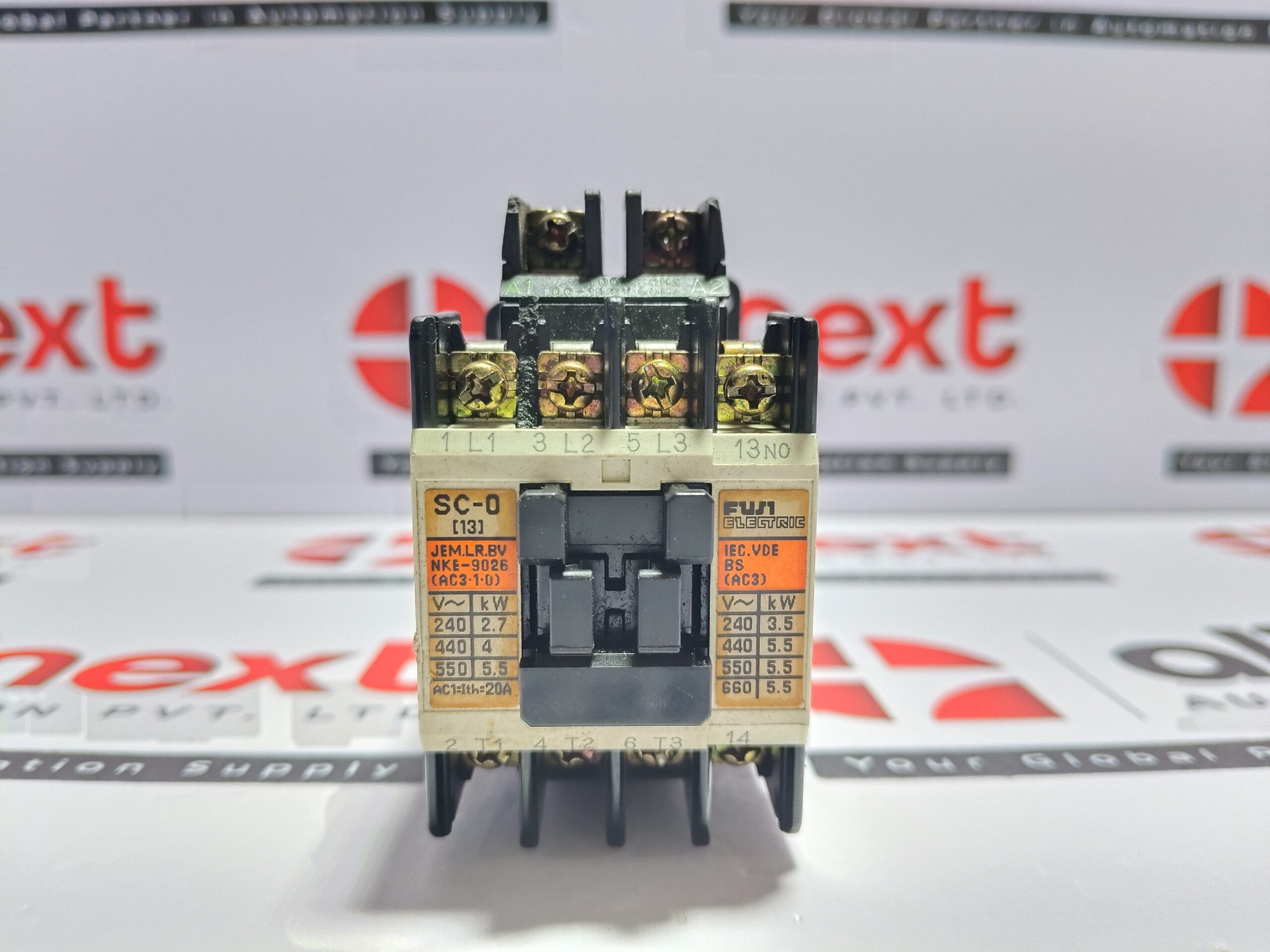 Fuji Electric SC-0 magnetic contactor 4NC0F0 20A Coil-110V ...
