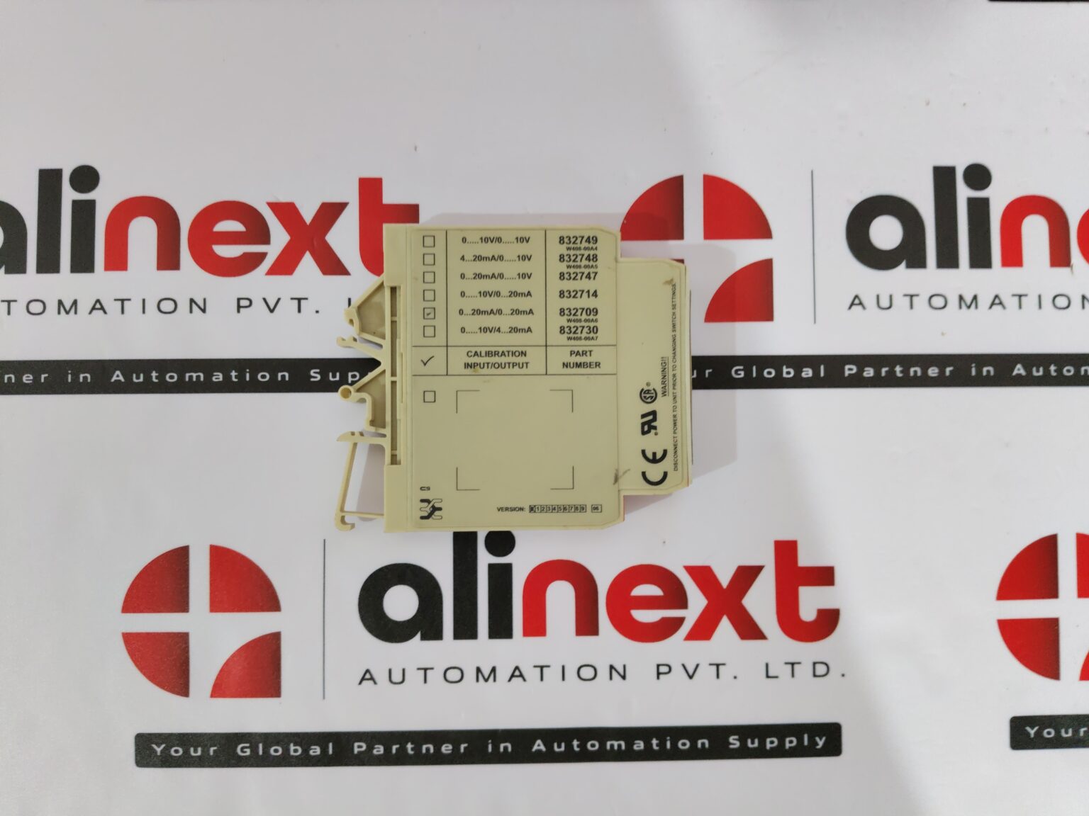 Weidmüller UPAC Analogue Isolator 0–10V / 4–20mA DIN Rail – USED ...