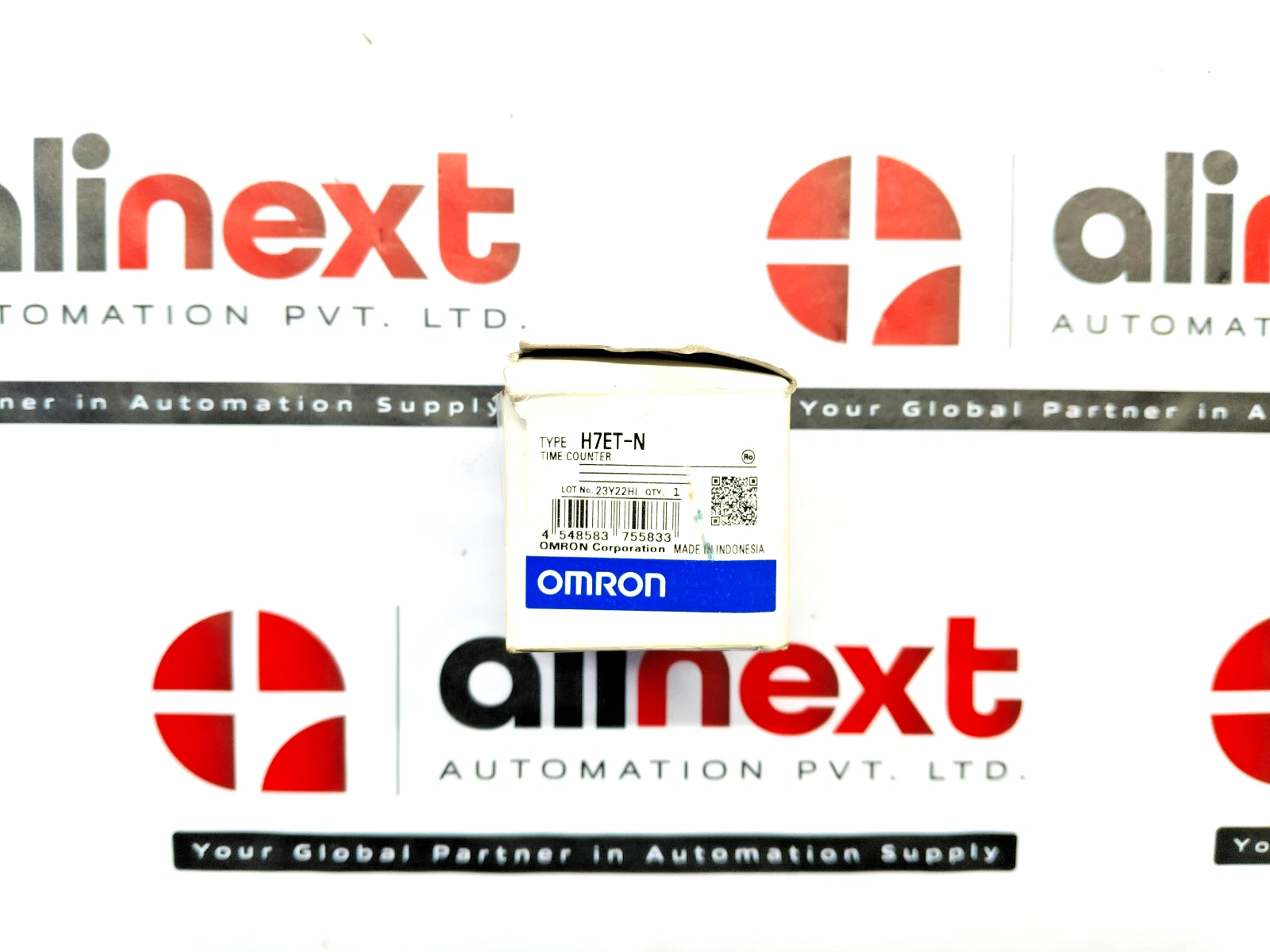 Omron H7ET-N self-powered time counter - alinextautomation.com